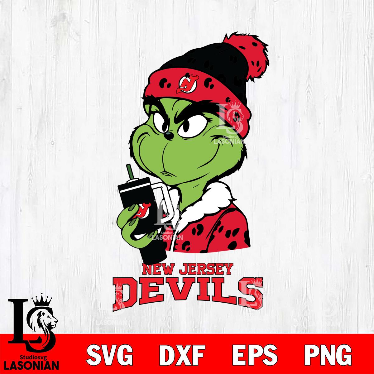 New Jersey Devils Grinch Bougie Leopard – lasoniansvg