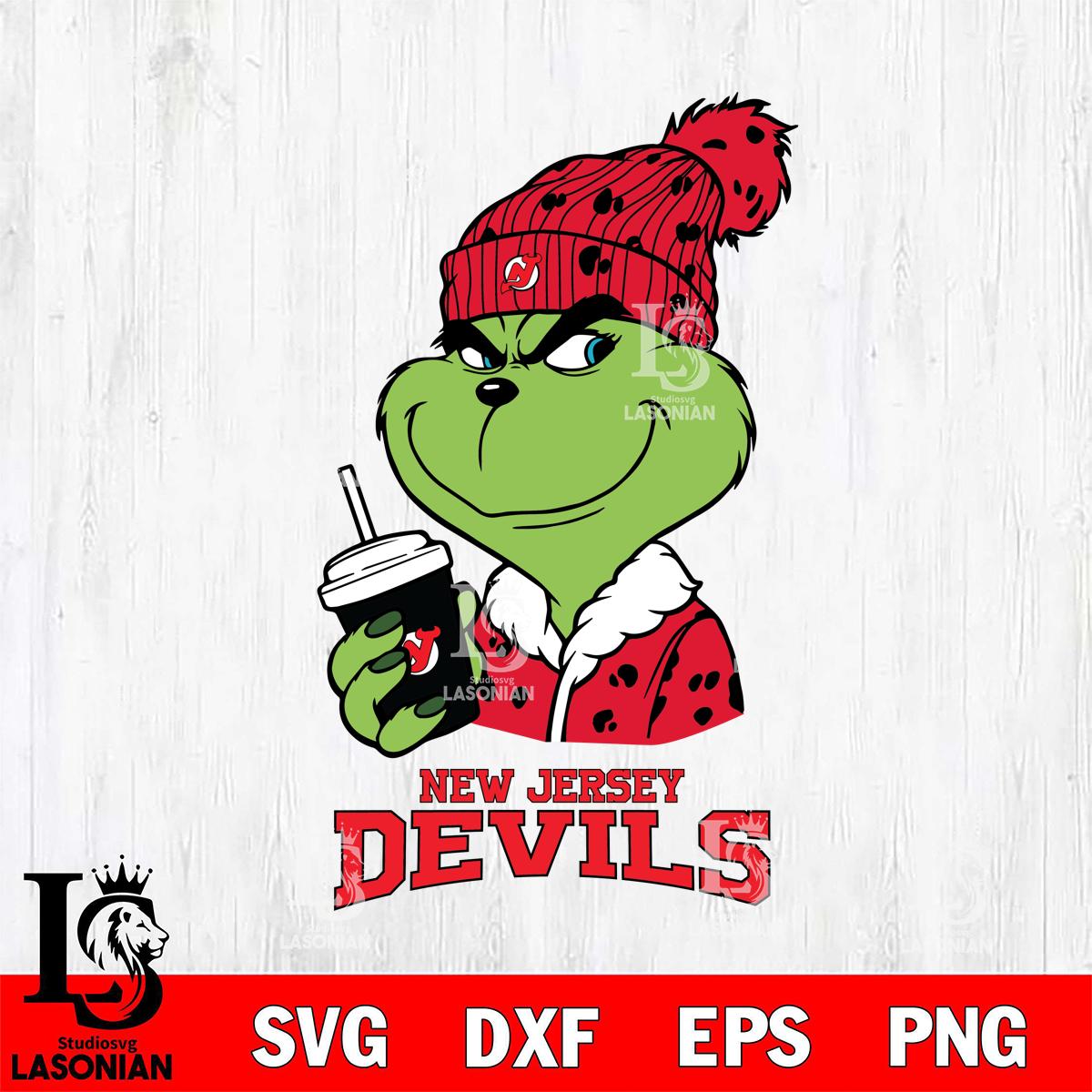 New Jersey Devils Grinch Cofffe Christmas – lasoniansvg