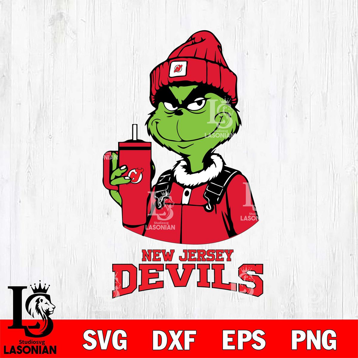 New Jersey Devils Grinch Football Christmas – lasoniansvg