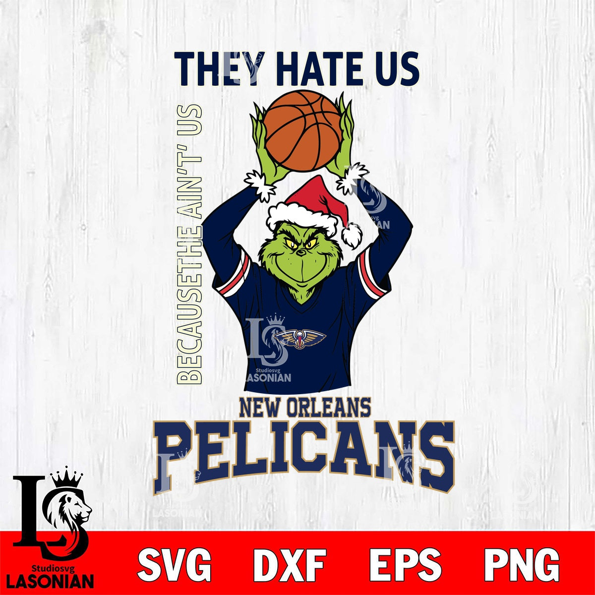 New Orleans Pelicans Grinch Dunk Basketball – lasoniansvg
