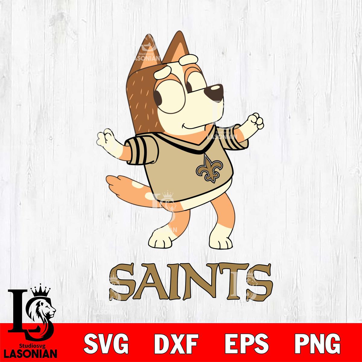 New Orleans Saints Chilli Dance – lasoniansvg