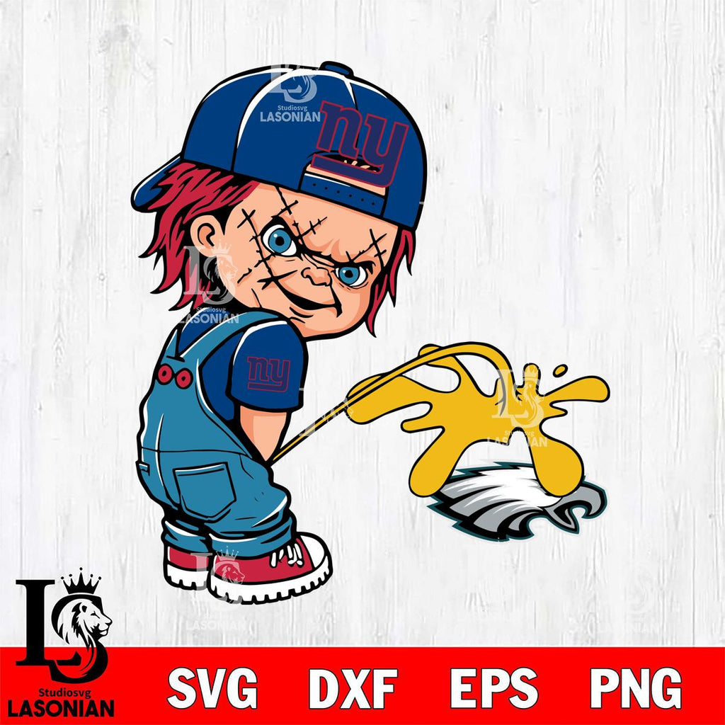 New York Giants Chucky Piss On Philadelphia Eagles – lasoniansvg
