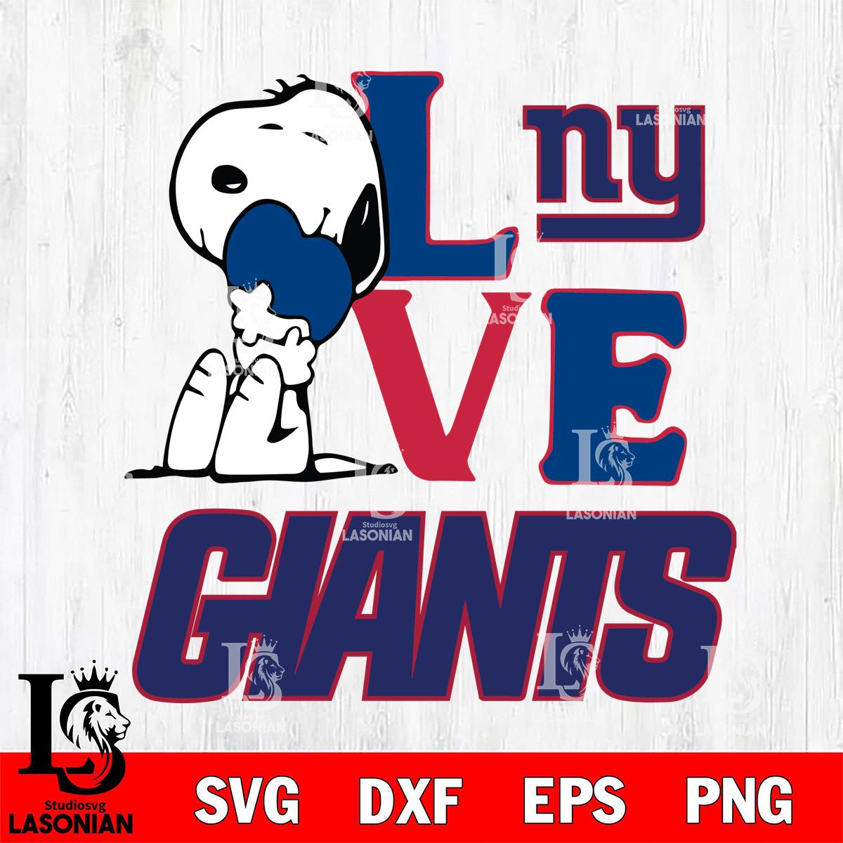 New York Giants Snoopy Sport 10 – lasoniansvg