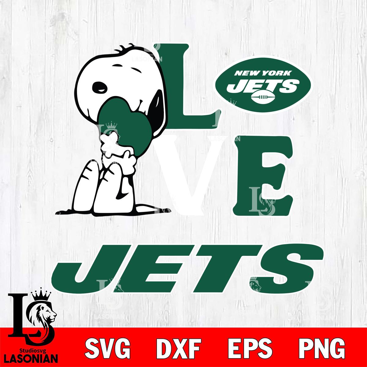 New York Jets Snoopy Sport 10 – lasoniansvg