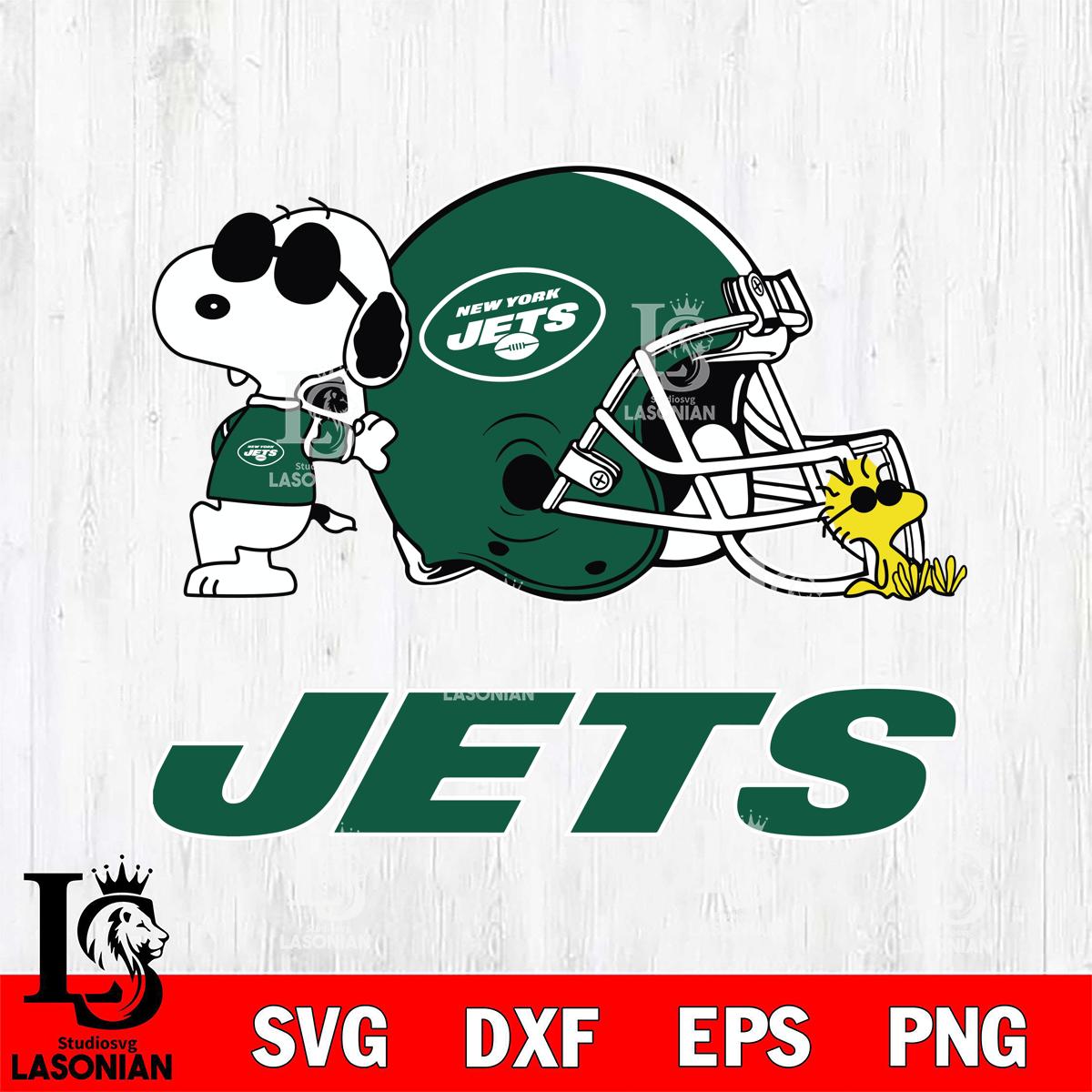 New York Jets Snoopy Sport 2 – lasoniansvg