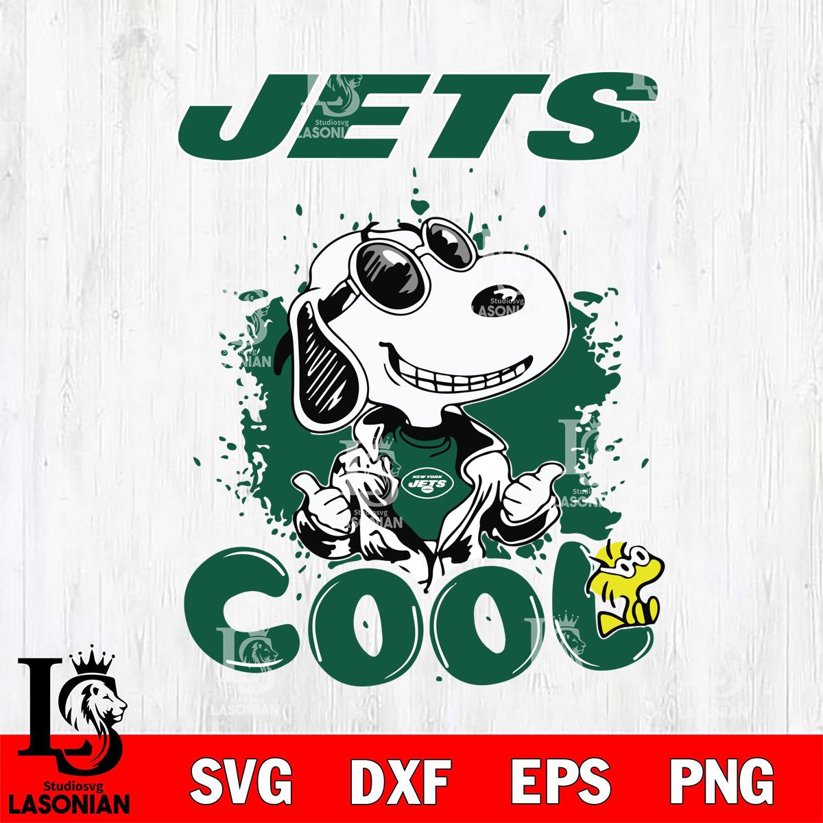 New York Jets Snoopy Sport 7 – lasoniansvg