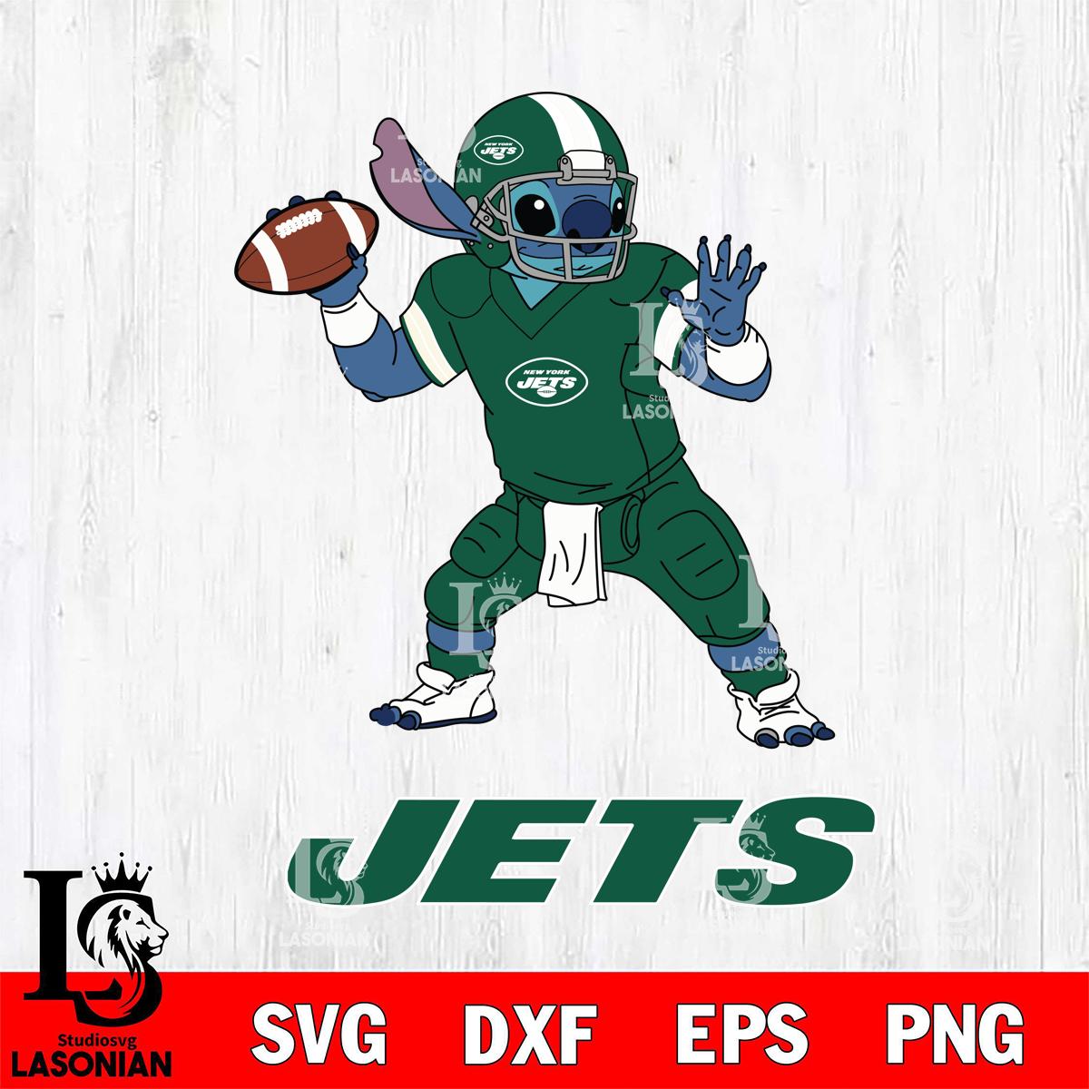 New York Jets Stitch throw the ball – lasoniansvg