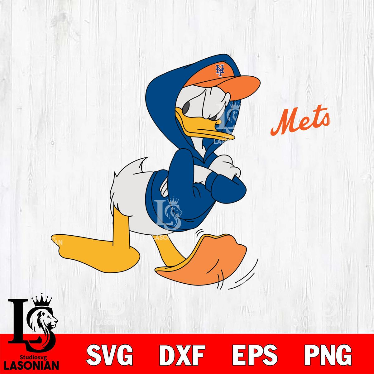 New York Mets Donald Duck Sport – lasoniansvg