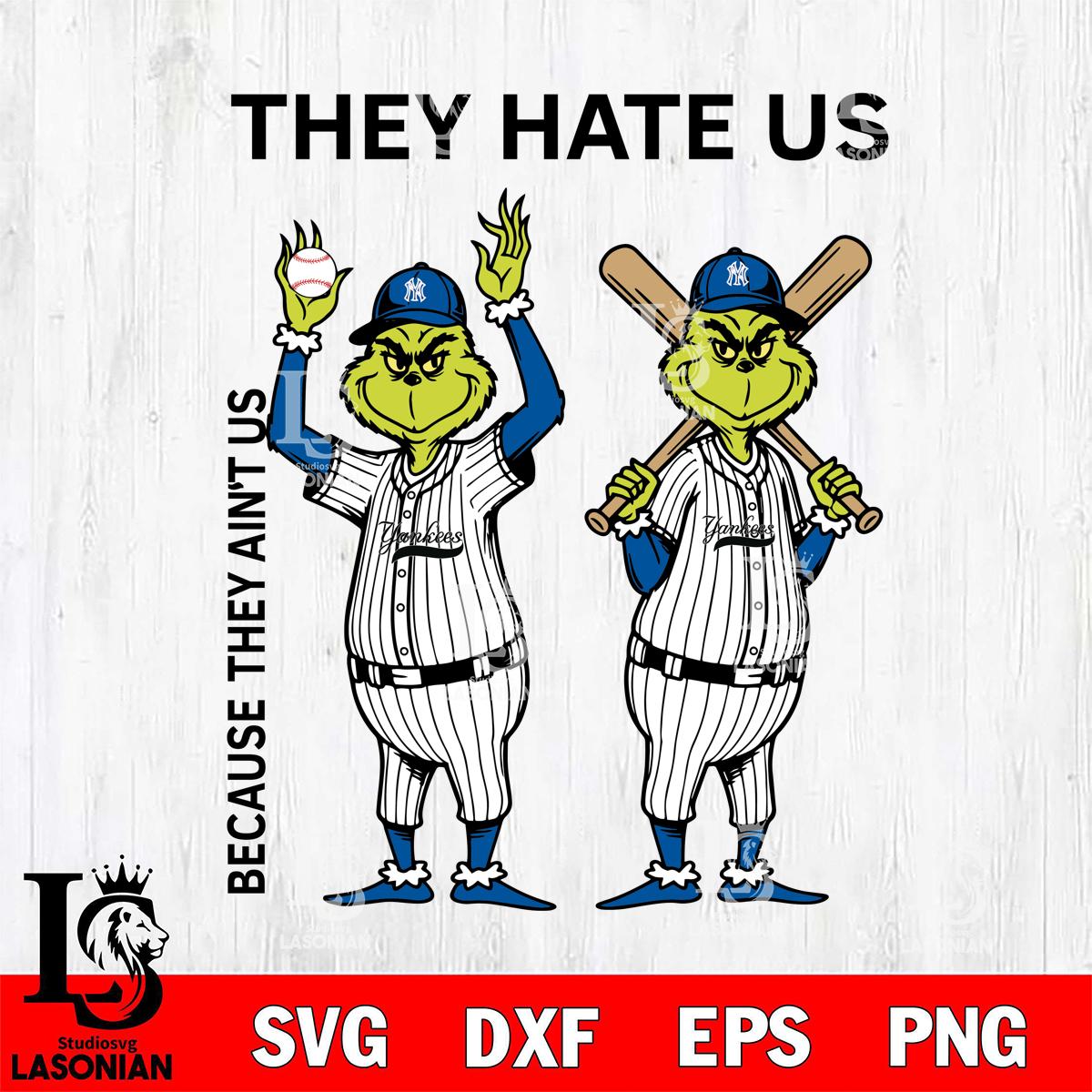 New York Yankees 2 Grinch baseball player – lasoniansvg