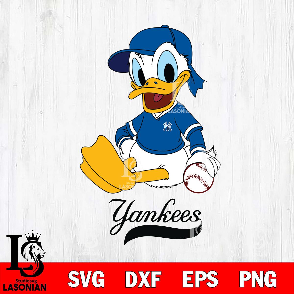 New York Yankees Donald Duck Baseball hat – lasoniansvg