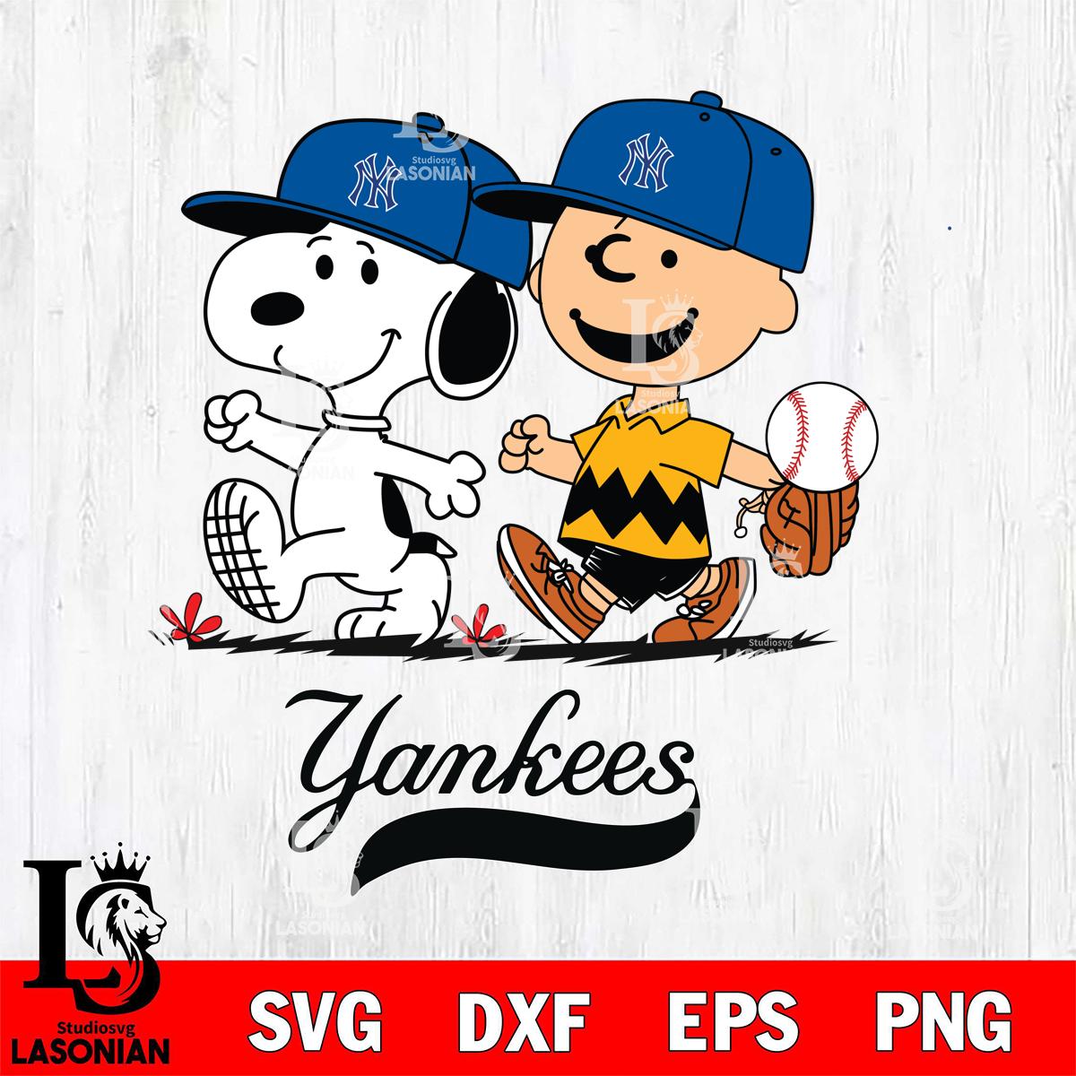 New York Yankees Peanuts Sport walk – lasoniansvg