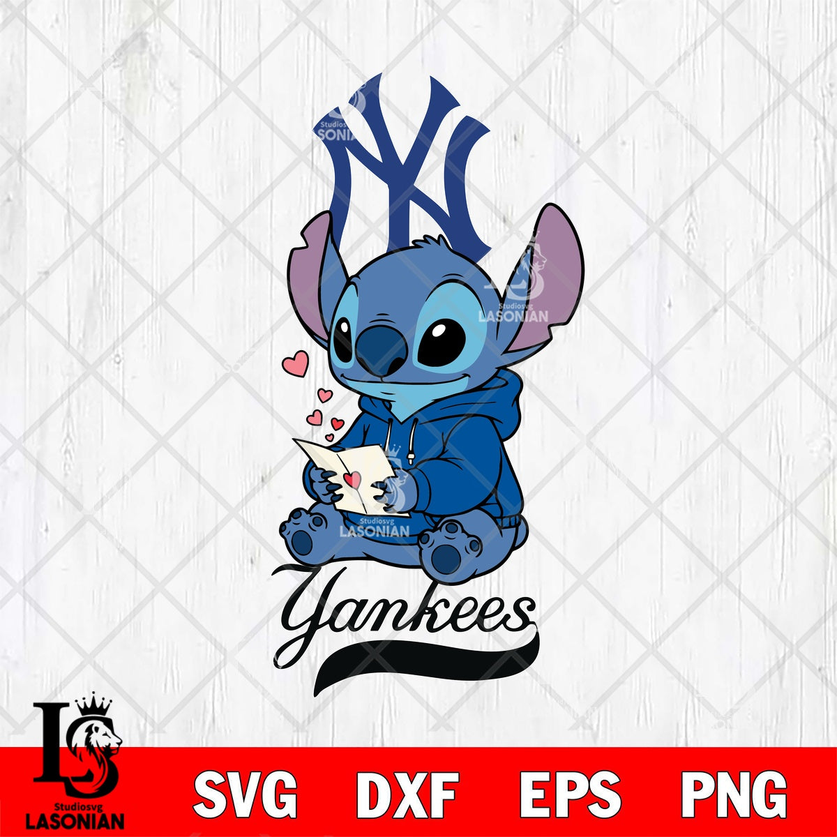 New York Yankees Stitch Read Digital Download, MLB SVG DXF EPS PNG PDF ...