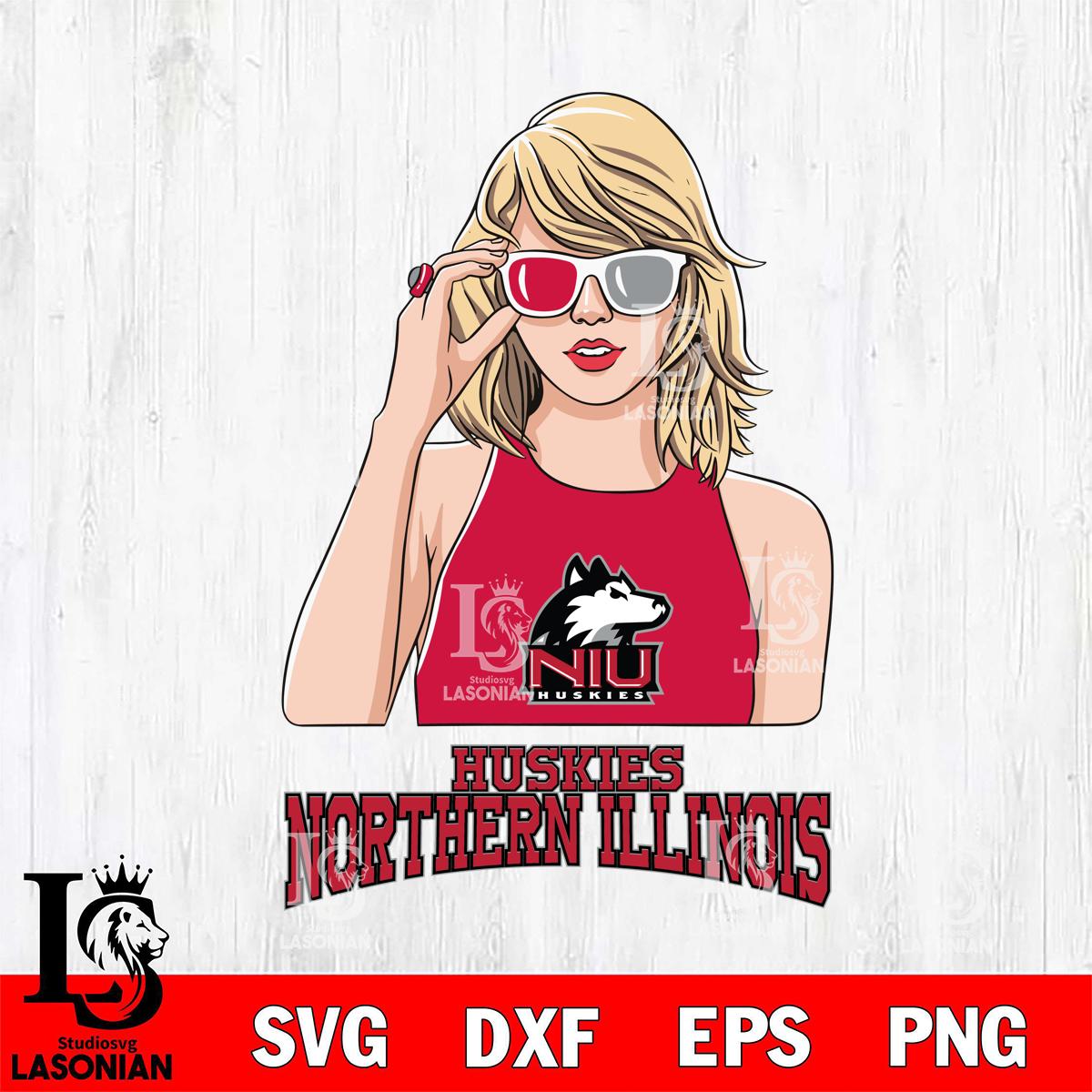 Northern Illinois Huskies And Taylor Swift Fan – lasoniansvg