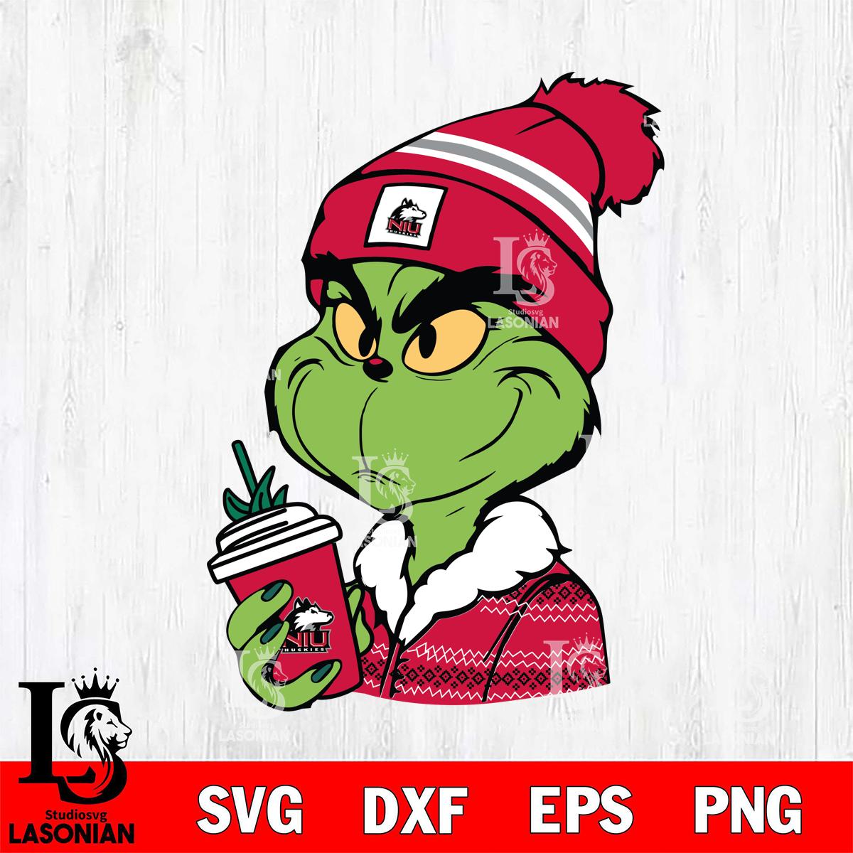 Northern Illinois Huskies Boujee Grinch – lasoniansvg