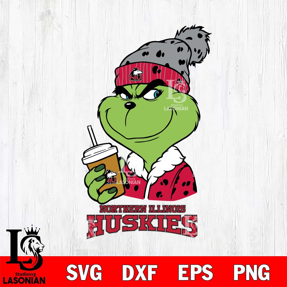 Northern Illinois Huskies Grinch hat – lasoniansvg