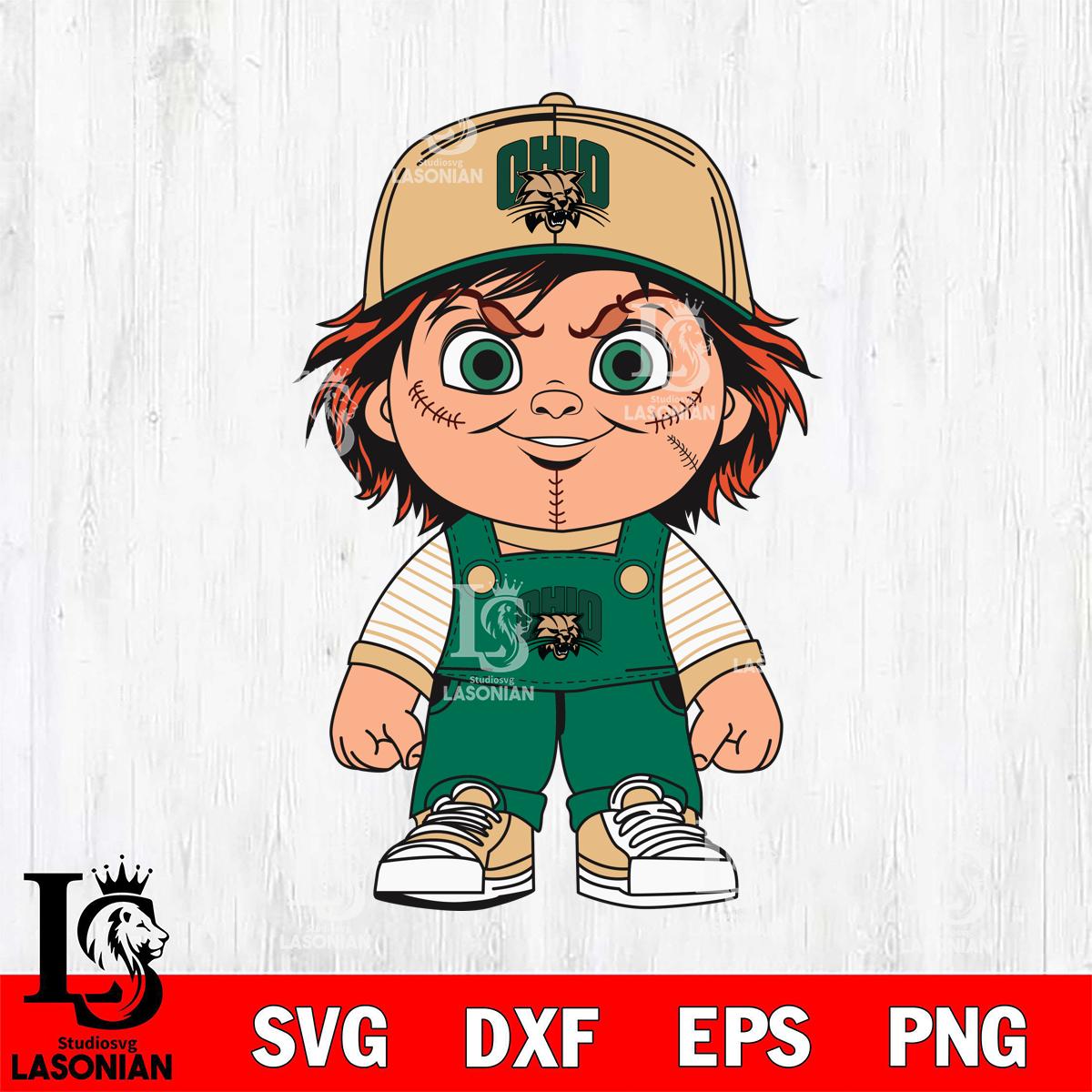 Ohio Bobcats Chucky Horror – lasoniansvg