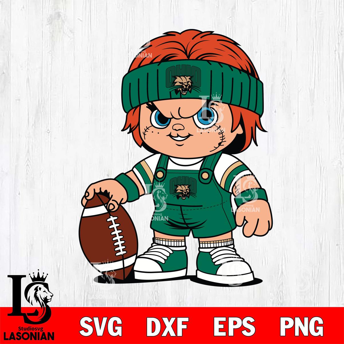 Ohio Bobcats Chucky Horror 5 – lasoniansvg