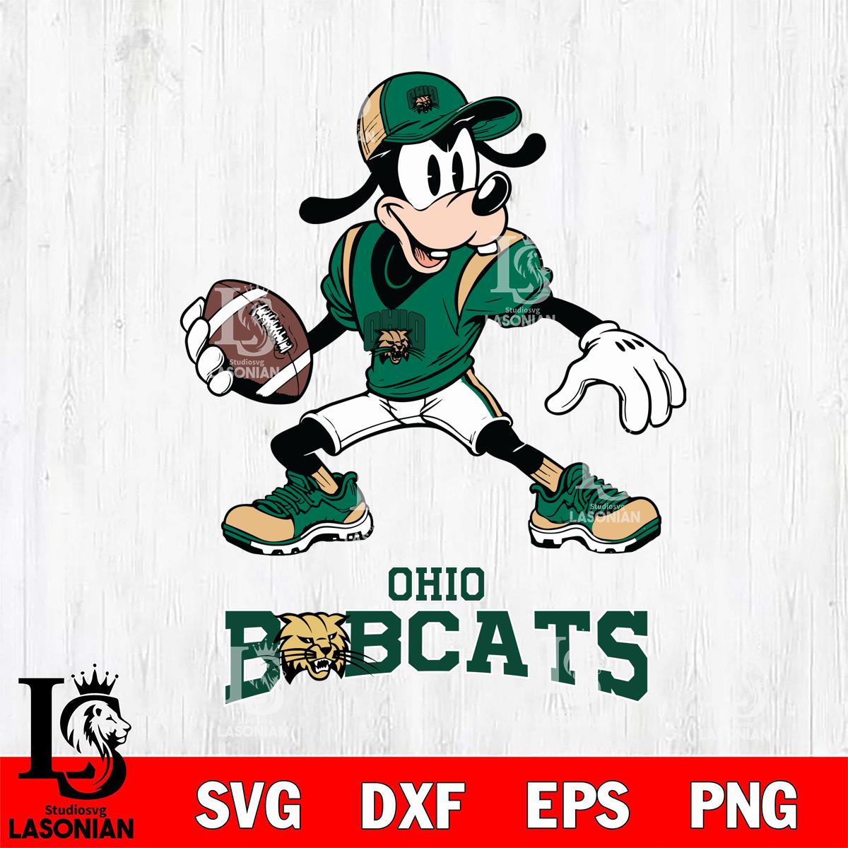 Ohio Bobcats Goofy Disney – lasoniansvg