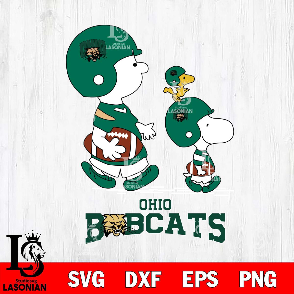Ohio Bobcats Snoopy Sport – lasoniansvg