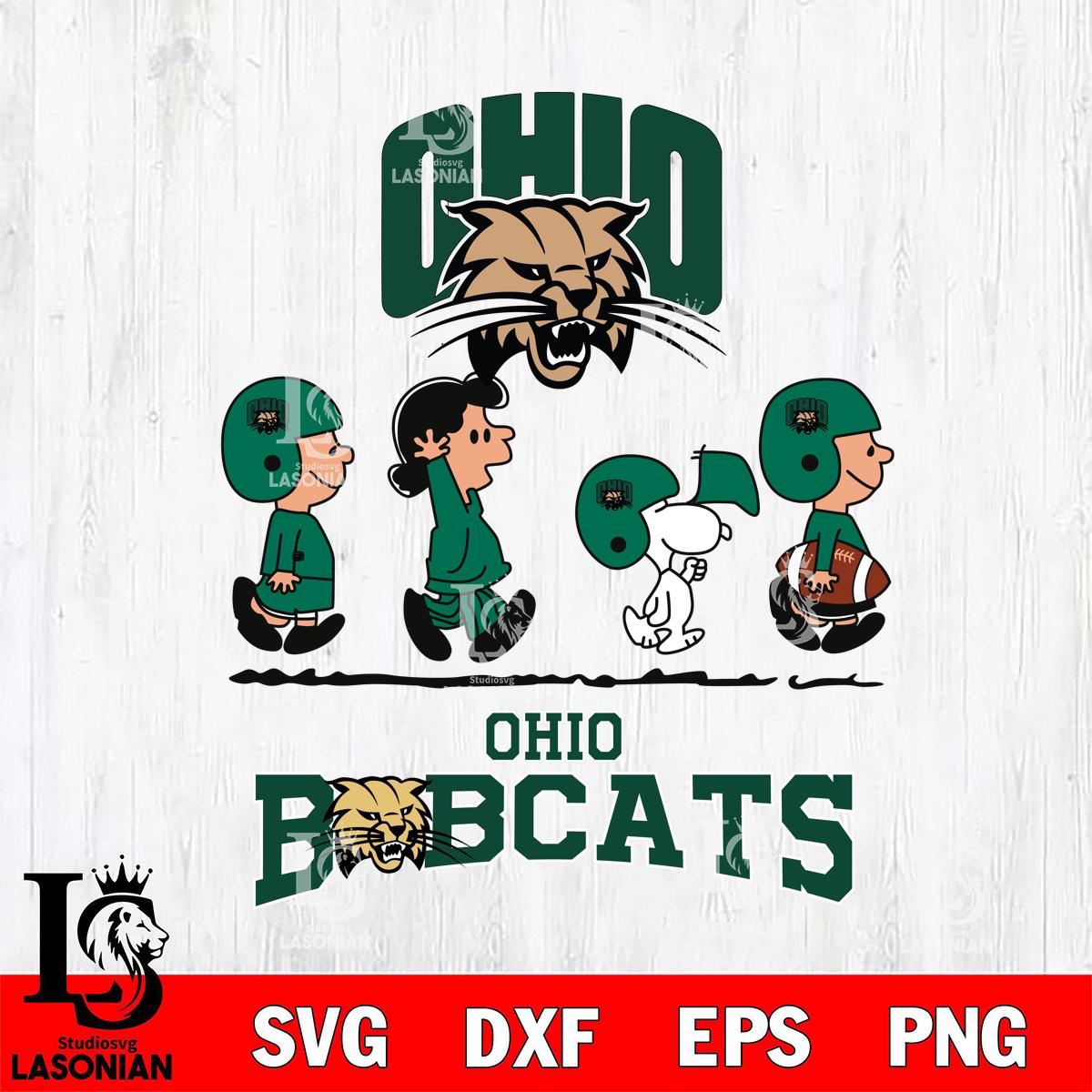 Ohio Bobcats Snoopy Sport 12 – lasoniansvg