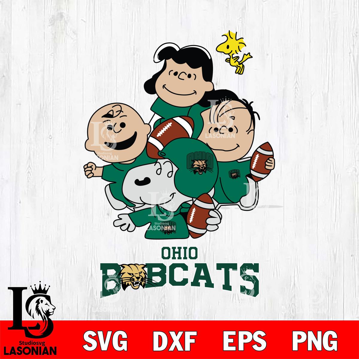 Ohio Bobcats Snoopy Sport 4 – lasoniansvg