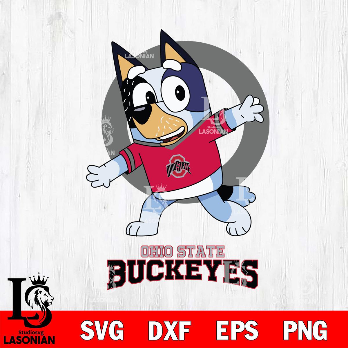 Ohio State Buckeyes Bandit Heeler Rugby – lasoniansvg