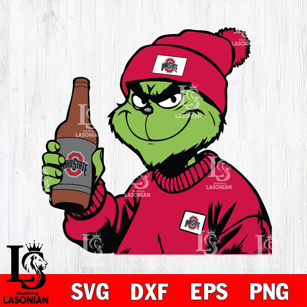 Ohio State Buckeyes Boujee Grinch 5 – lasoniansvg