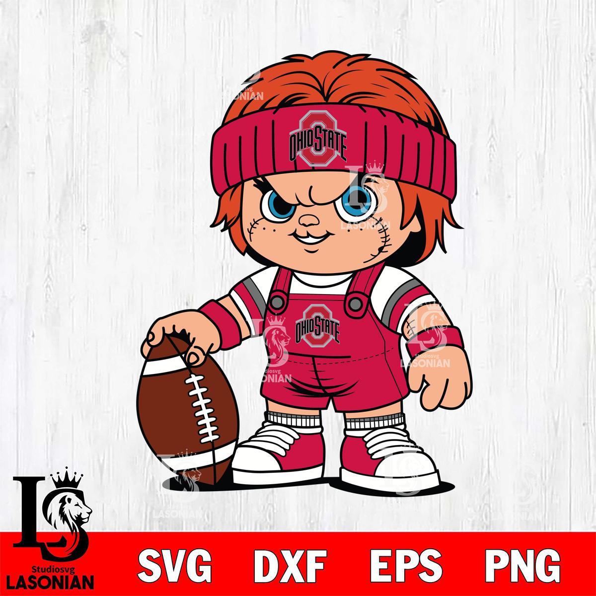 Ohio State Buckeyes Chucky Horror 5 – lasoniansvg