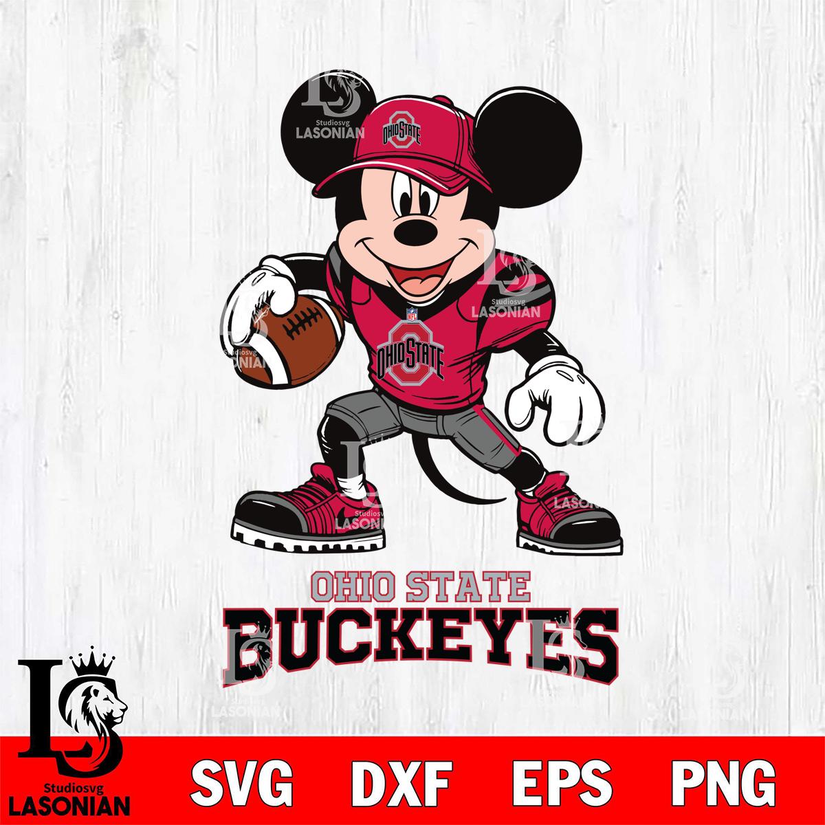 Ohio State Buckeyes Mikey Mouse Disney – lasoniansvg