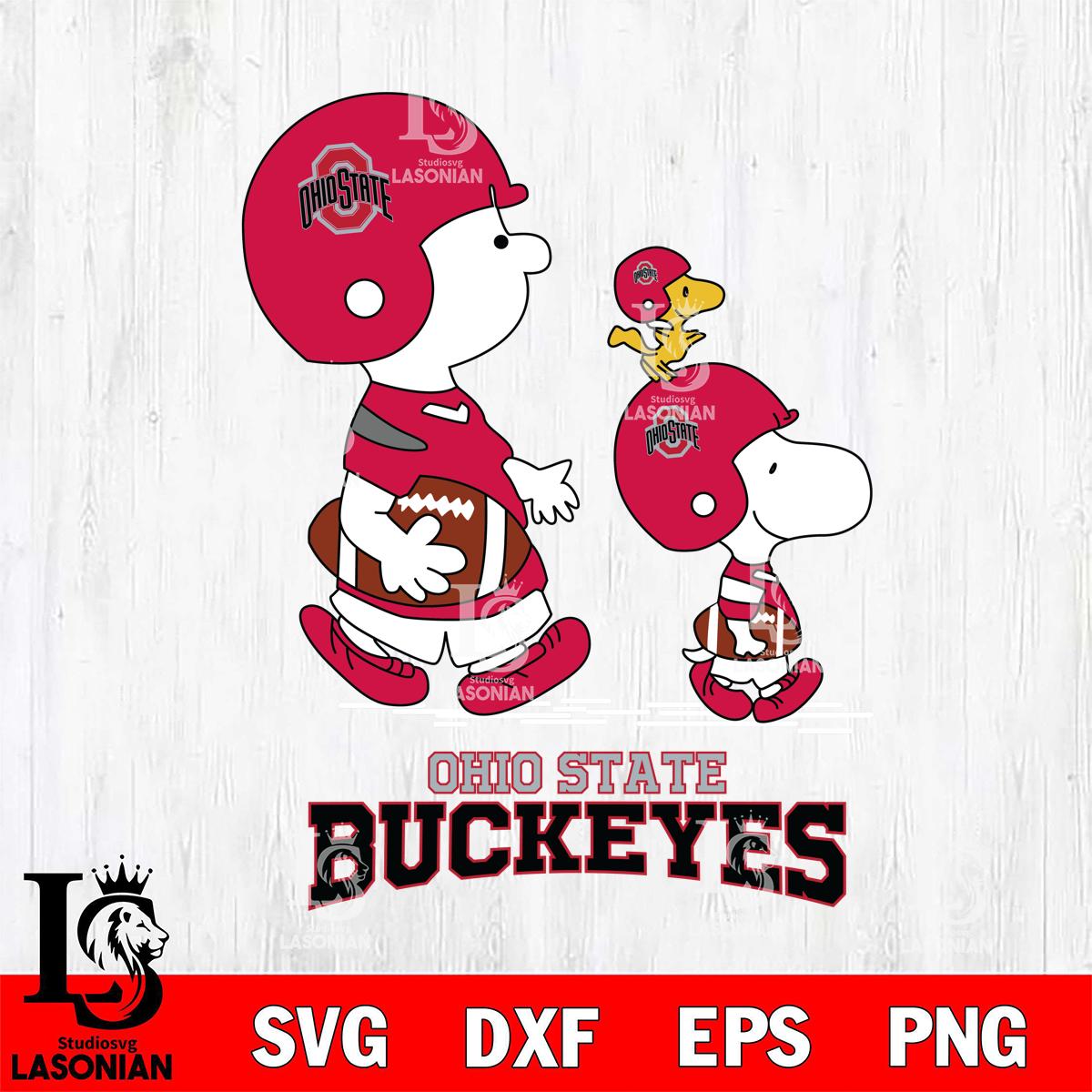Ohio State Buckeyes Snoopy Sport – lasoniansvg