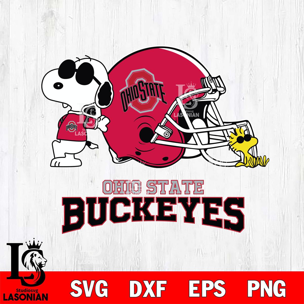 Ohio State Buckeyes Snoopy Sport 2 – lasoniansvg