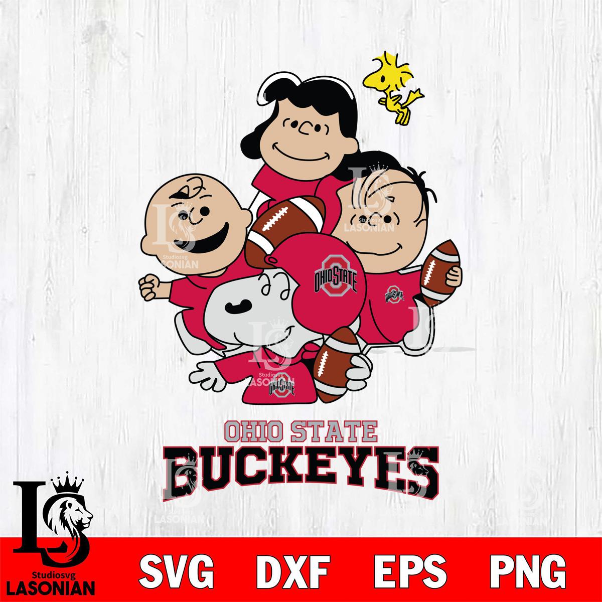 Ohio State Buckeyes Snoopy Sport 4 – lasoniansvg