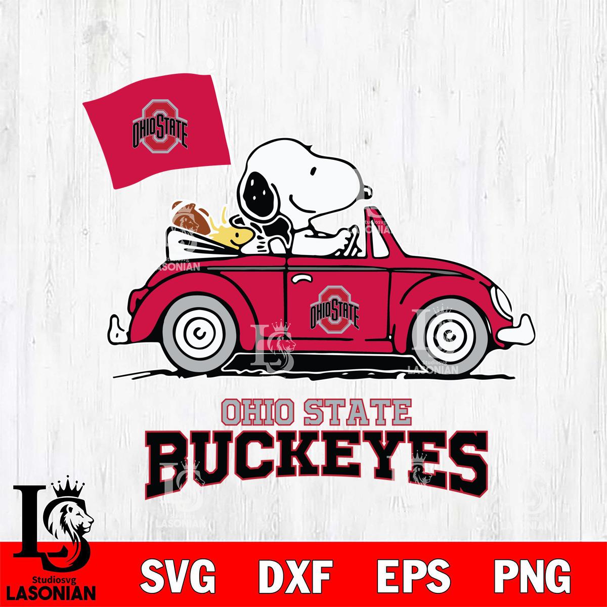 Ohio State Buckeyes Snoopy Sport 5 – lasoniansvg