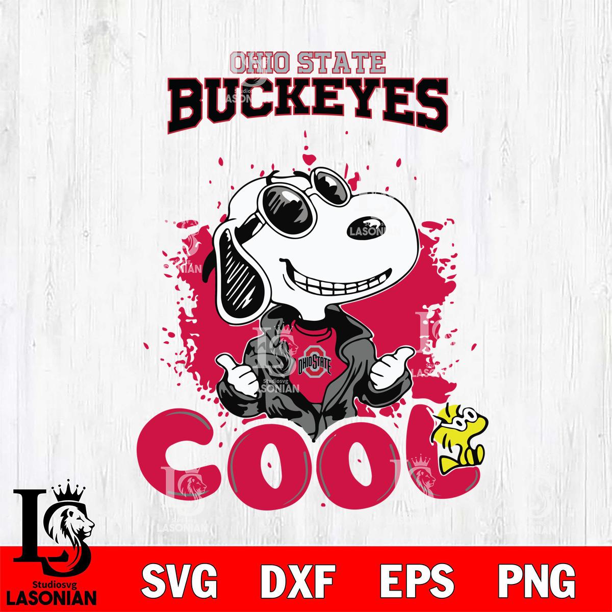 Ohio State Buckeyes Snoopy Sport 7 – lasoniansvg