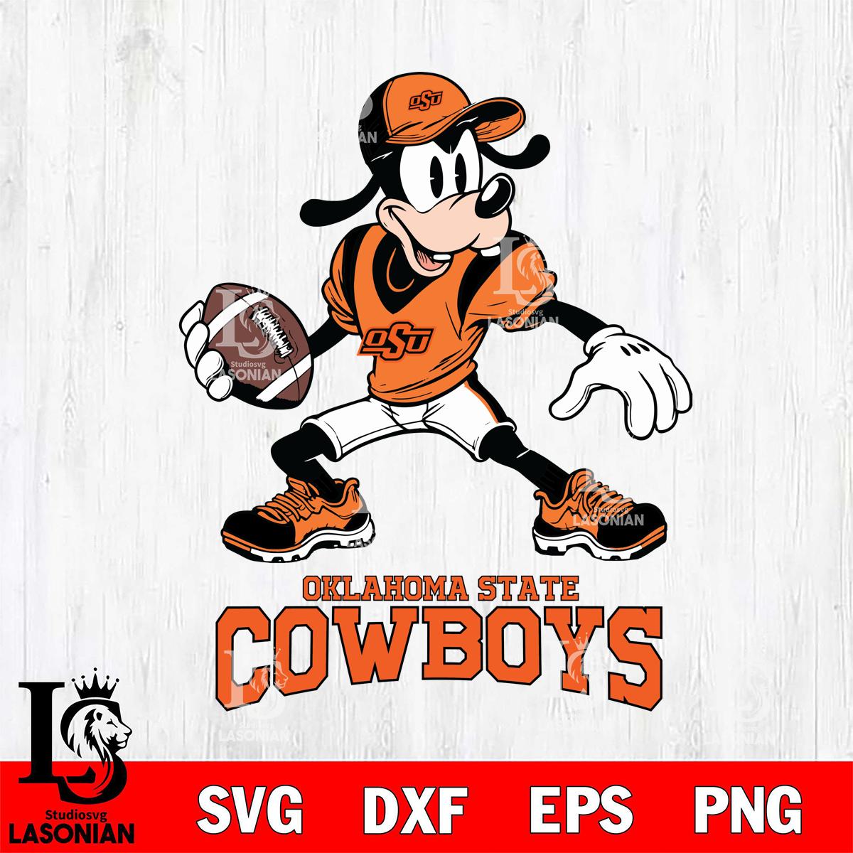 Oklahoma State Cowboys Goofy Disney – lasoniansvg