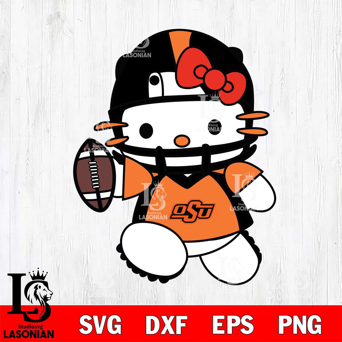 Oklahoma State Cowboys Hello Kitty sport 11 – lasoniansvg