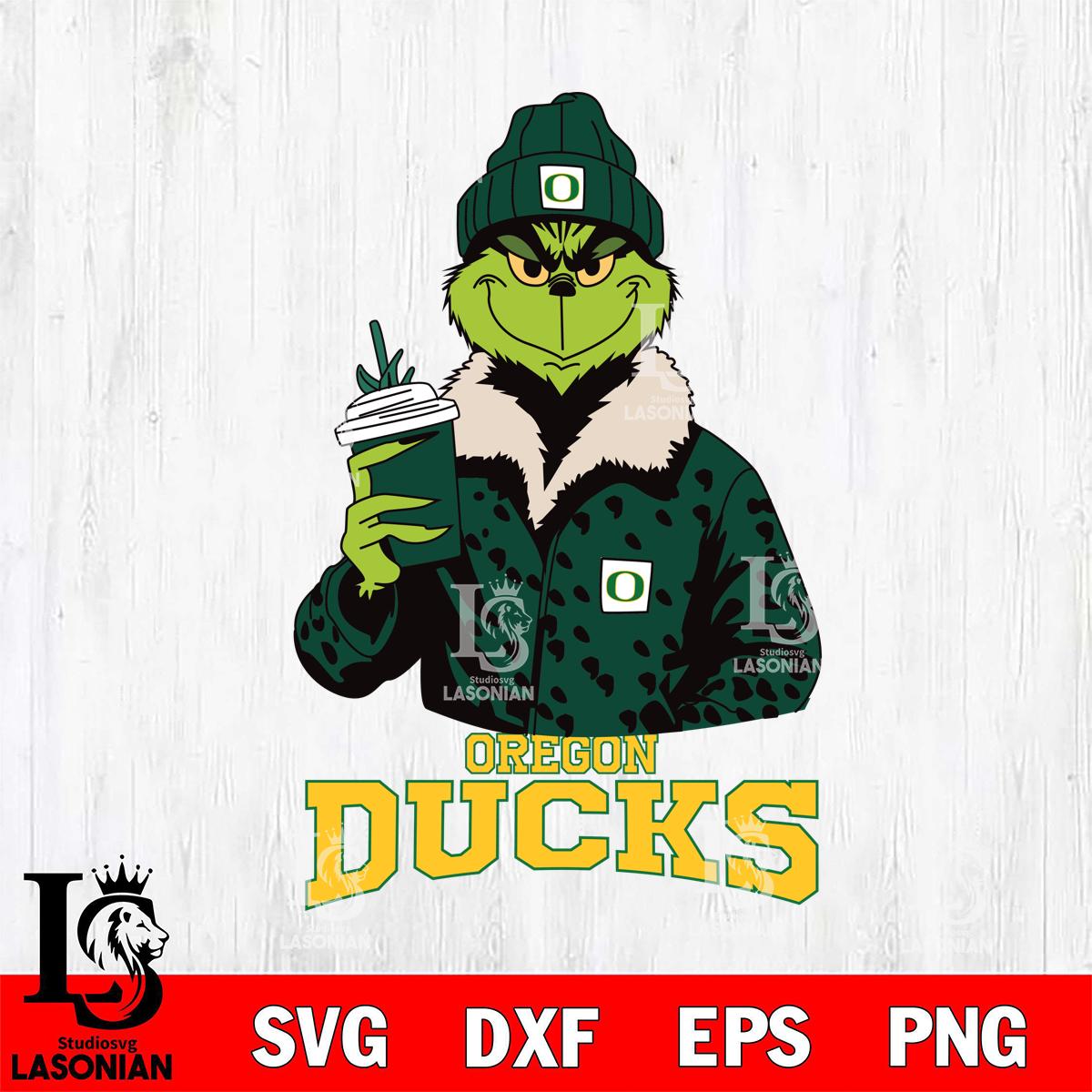 Oregon Ducks Grinch Leopard – lasoniansvg