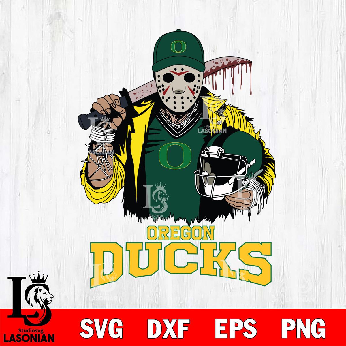 Oregon Ducks Jason Voorhees 2 – lasoniansvg