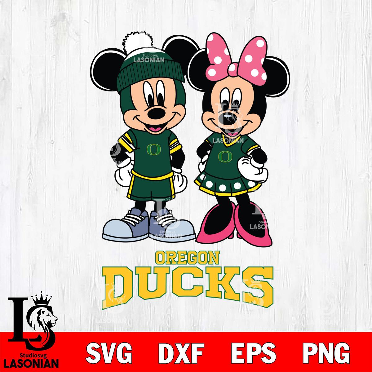 Oregon Ducks Mickey Minnie Mouse Pink – lasoniansvg