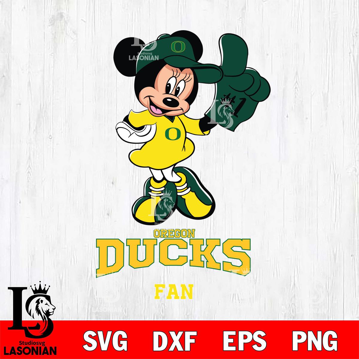 Oregon Ducks #1 Fan Minnie Mouse – lasoniansvg