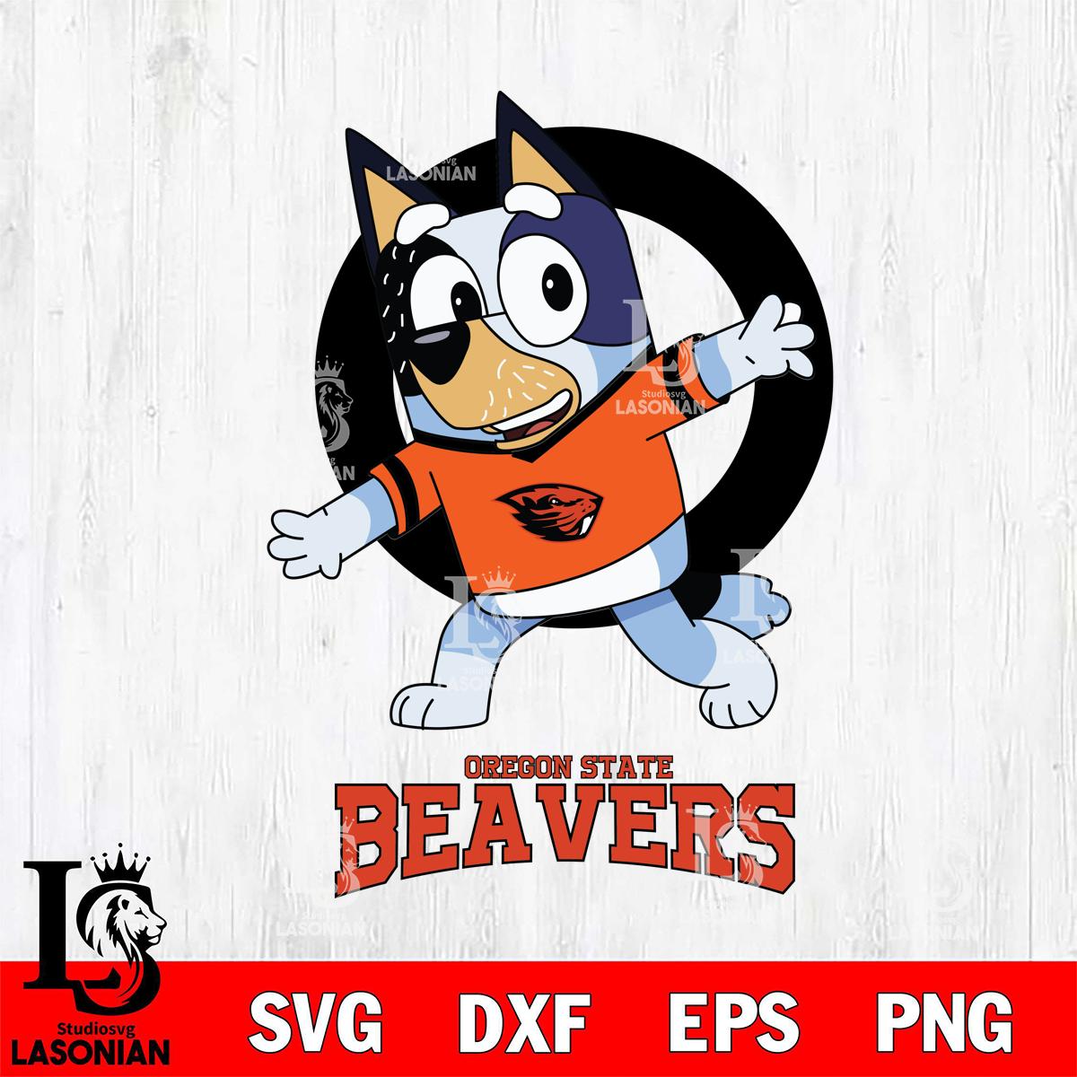 Oregon State Beavers Bandit Heeler Rugby – lasoniansvg
