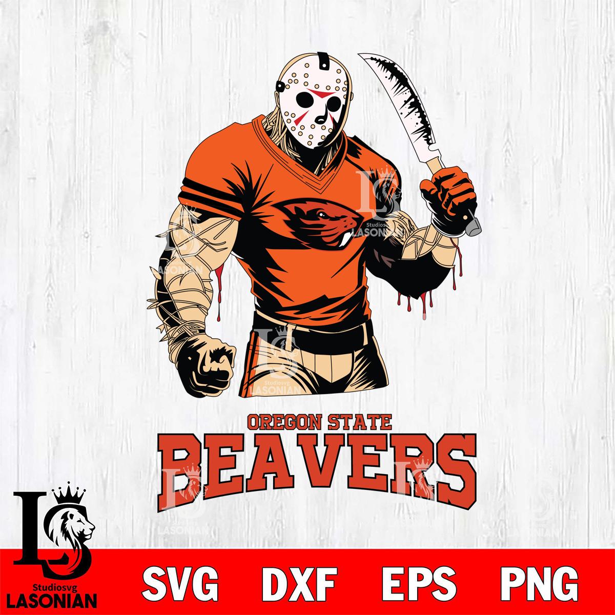 Oregon State Beavers Jason Voorhees – lasoniansvg