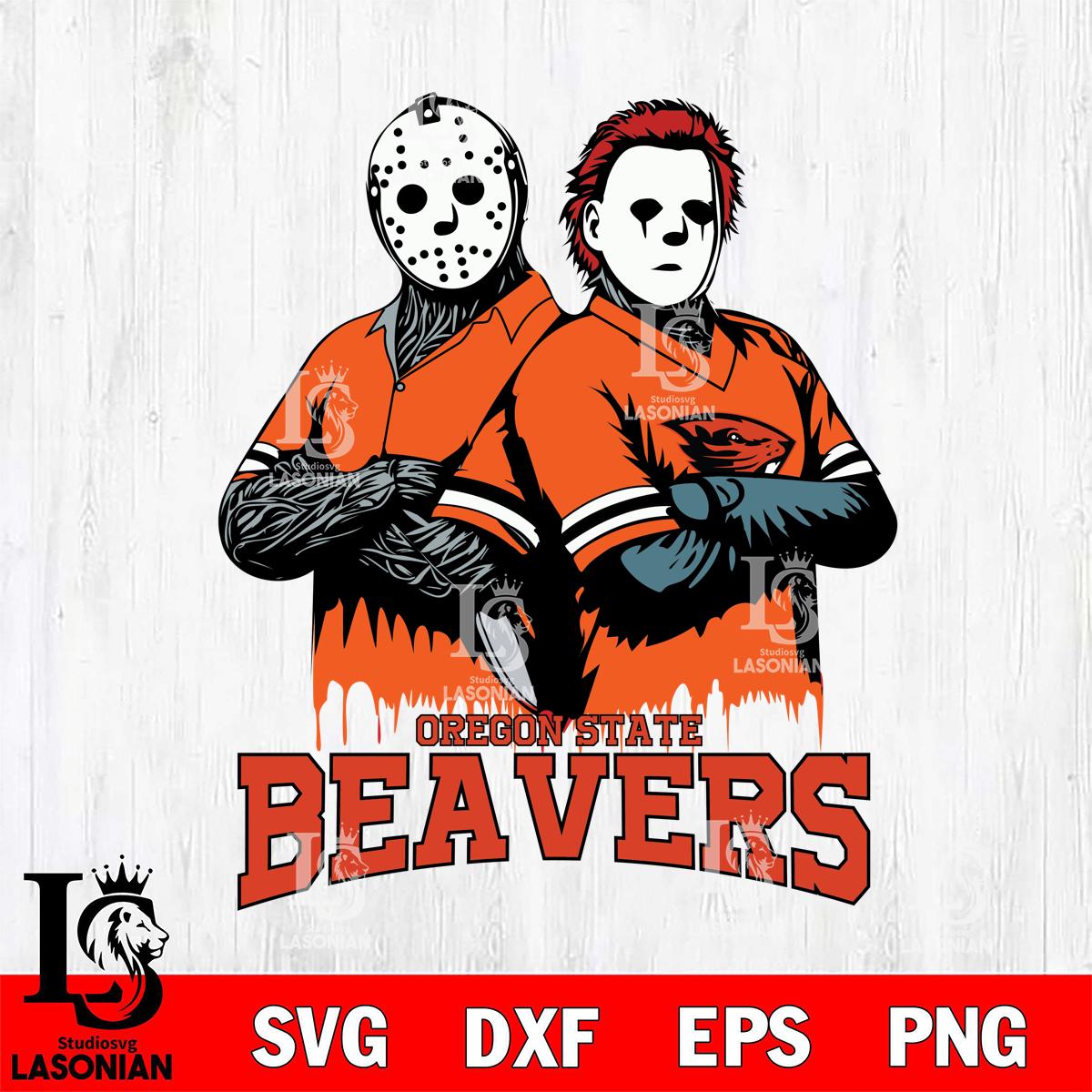 Oregon State Beavers Jason Voorhees 8 – lasoniansvg