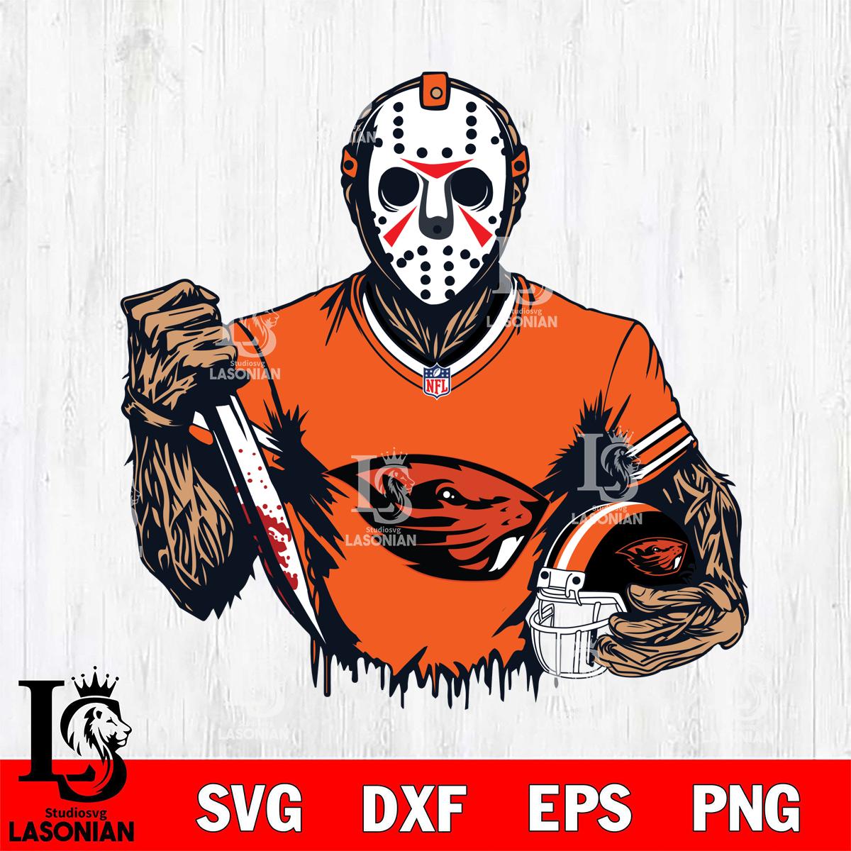 Oregon State Beavers Jason Voorhees Horror 5 – lasoniansvg
