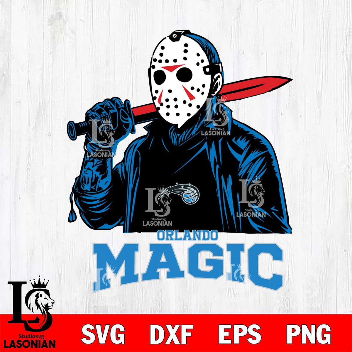 Orlando Magic Jason Voorhees Horror 12 – lasoniansvg