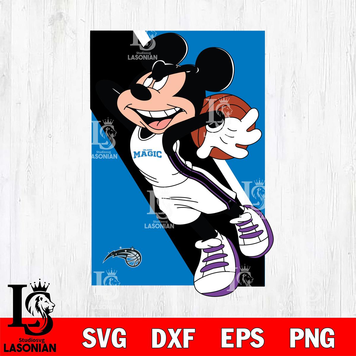 Orlando Magic Mickey Minne 6 Nba – lasoniansvg