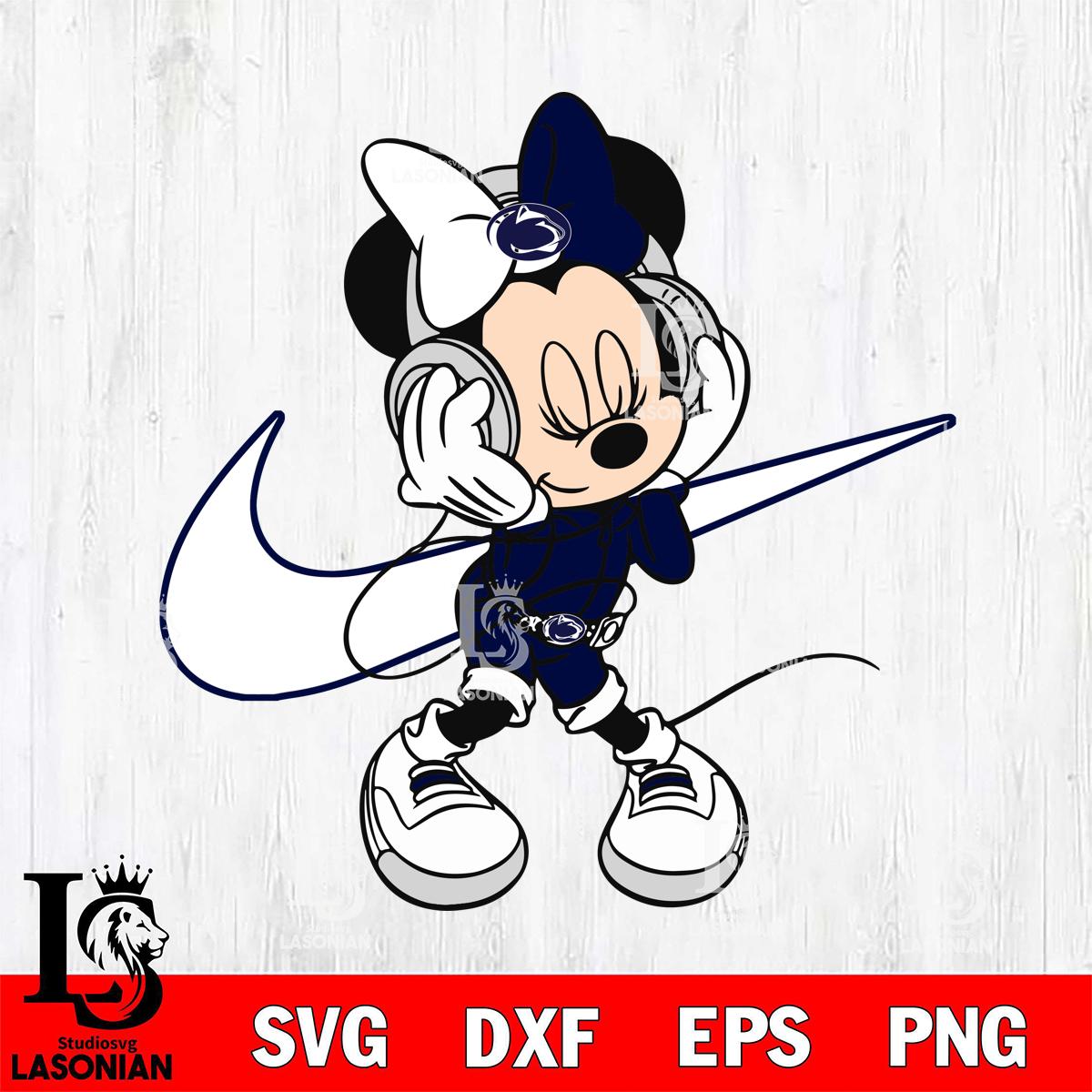 Penn State Nittany Lions Cute Minnie Mouse Dancing – lasoniansvg