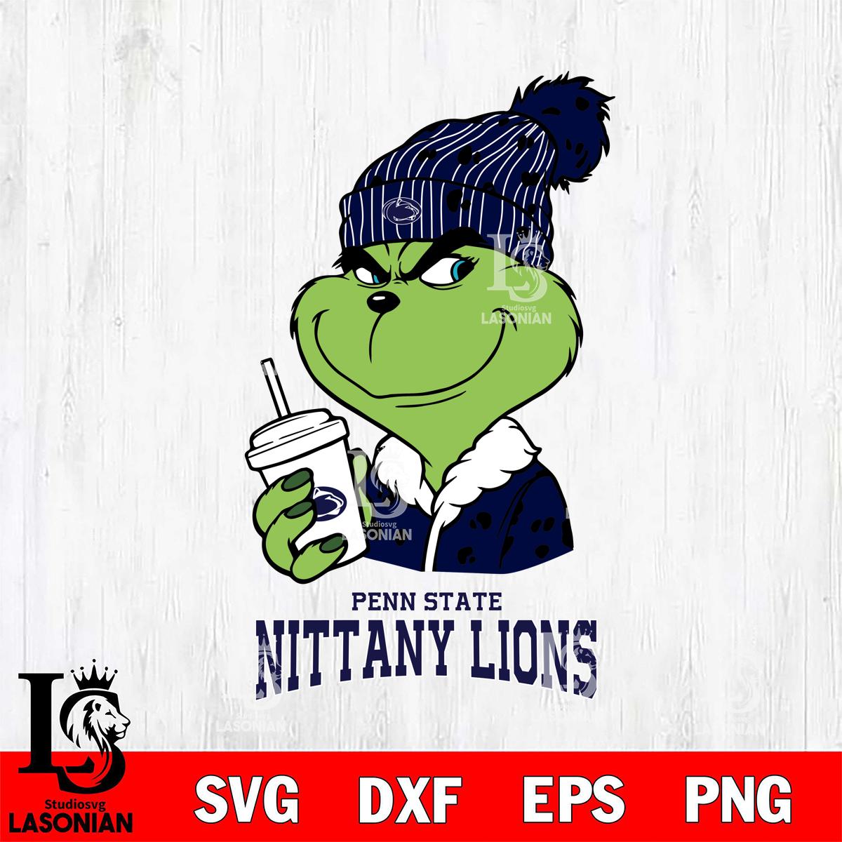 Penn State Nittany Lions Grinch Cofffe Christmas – lasoniansvg