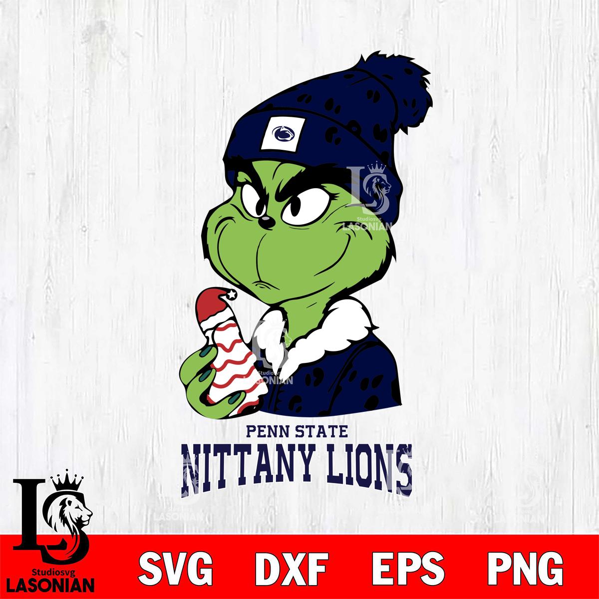 Penn State Nittany Lions Grinch Tree Cake – lasoniansvg