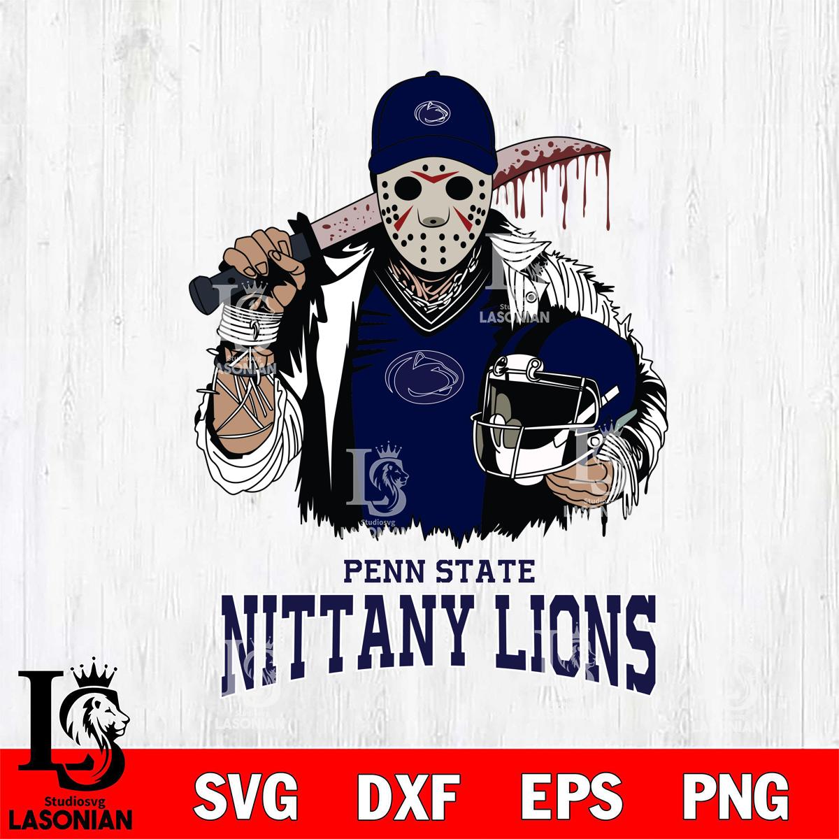 Penn State Nittany Lions Jason Voorhees 2 – lasoniansvg